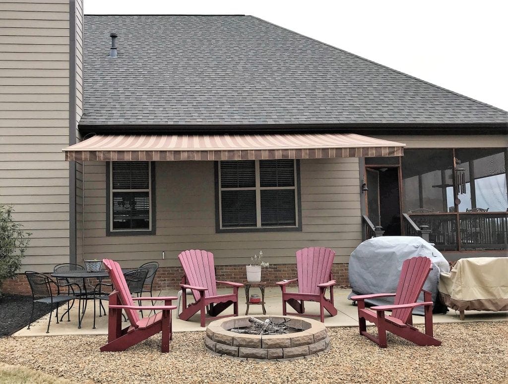 Retractable Fabric Awnings for the Home or Patio in Asheville - Air ...