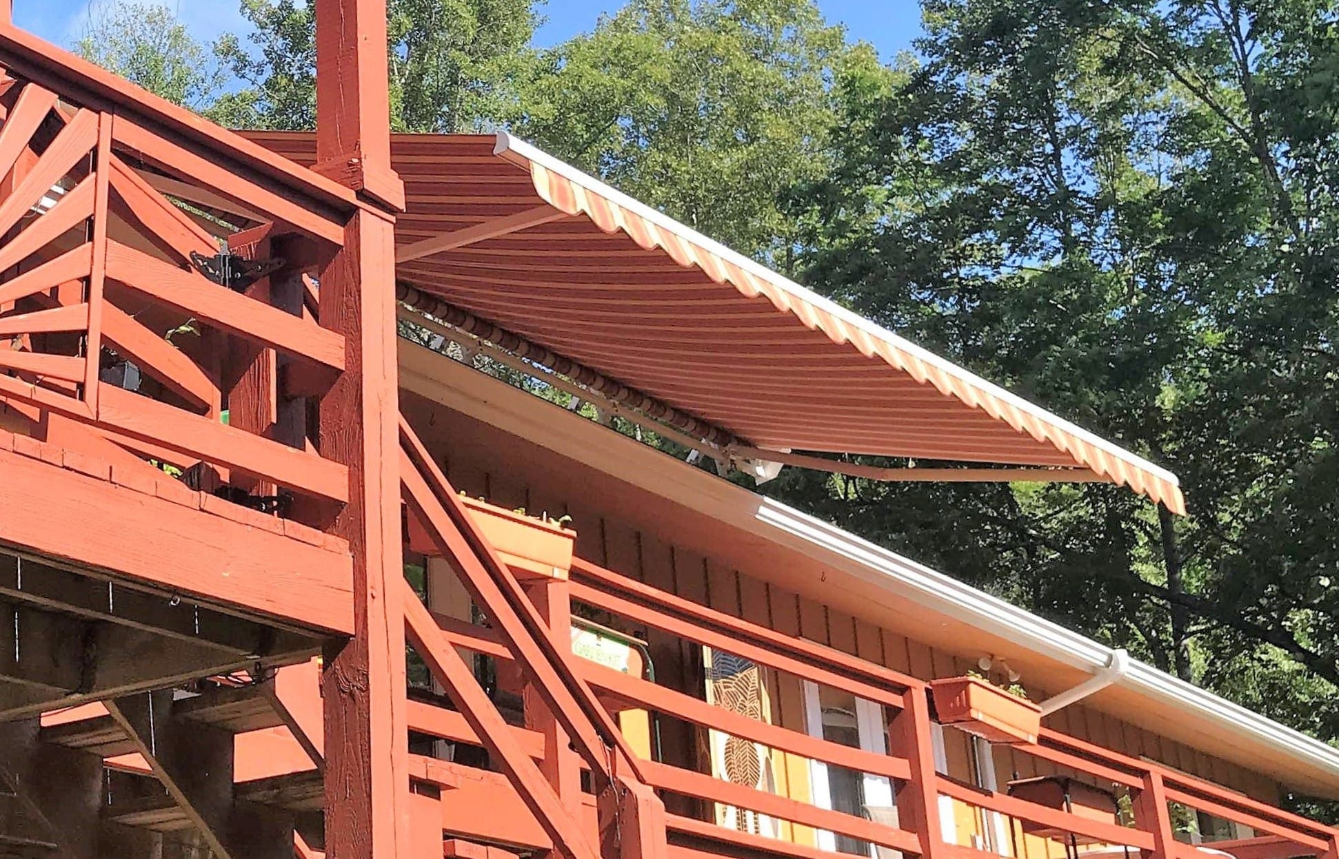 Retractable Fabric Awnings for the Home or Patio in Asheville - Air ...