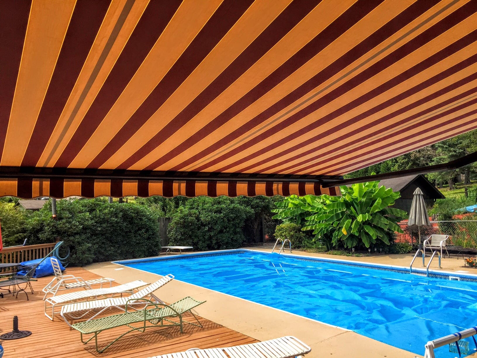 Retractable Fabric Awnings for the Home or Patio in Asheville - Air ...