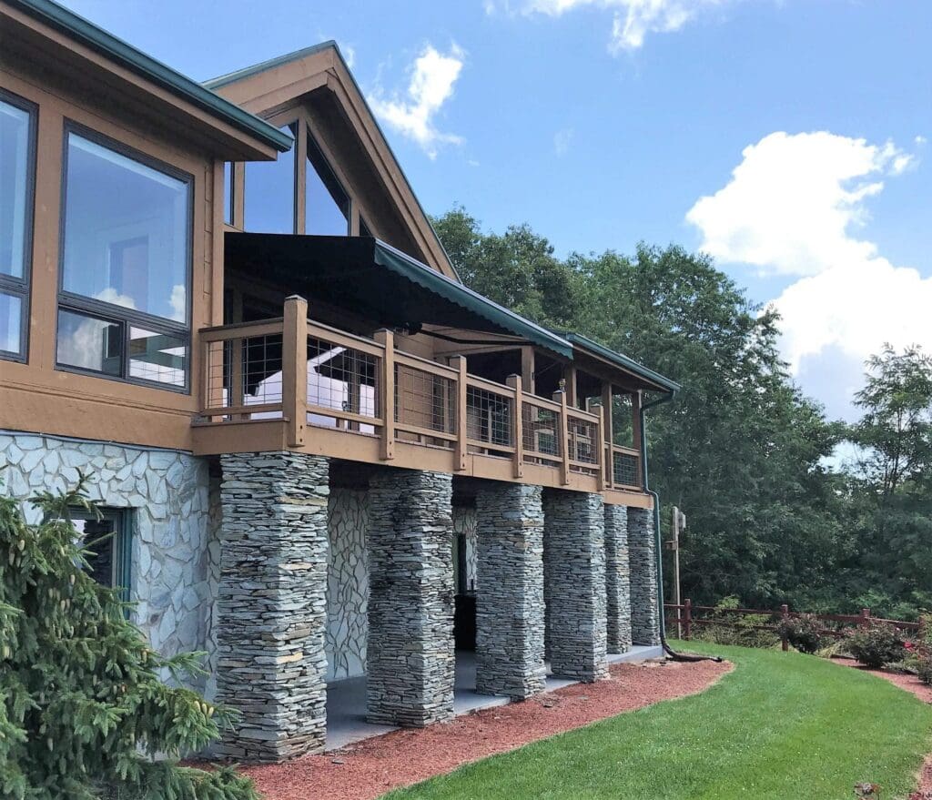 Retractable Fabric Awnings for the Home or Patio in Asheville - Air ...